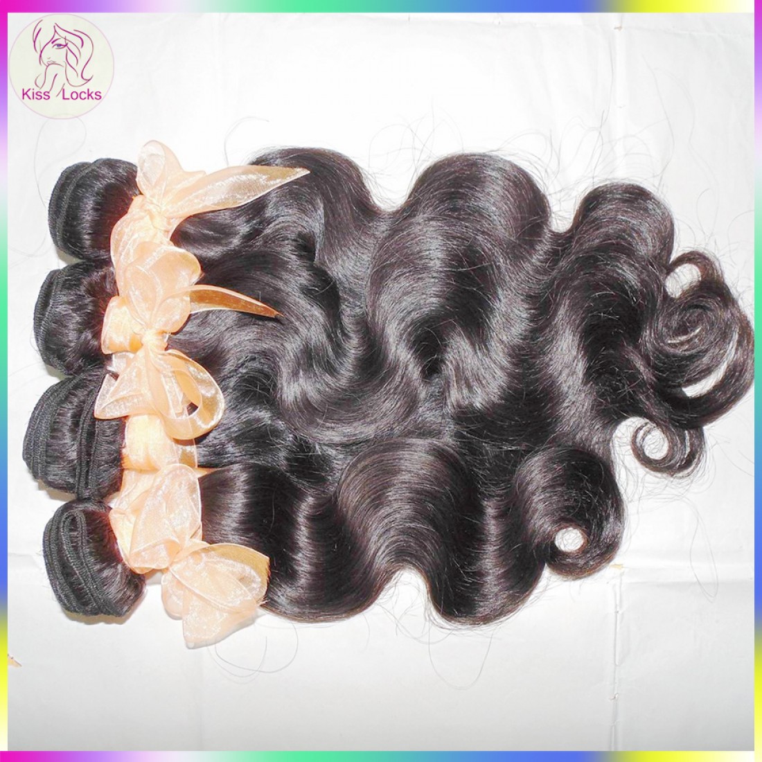 100% Brazilian Virgin Body Wave Human Hair Weaves 4pcs deal grade 10A ...